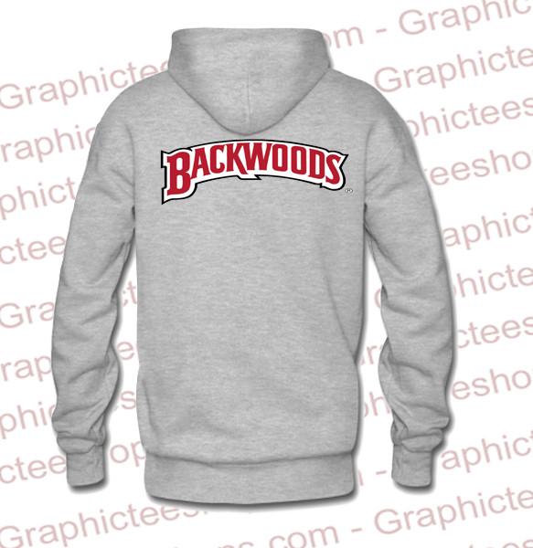 Backwoods hoodie back - Graphicteestores