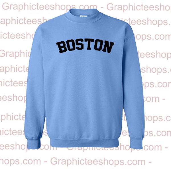 Boston sweatshirt - Graphicteestores